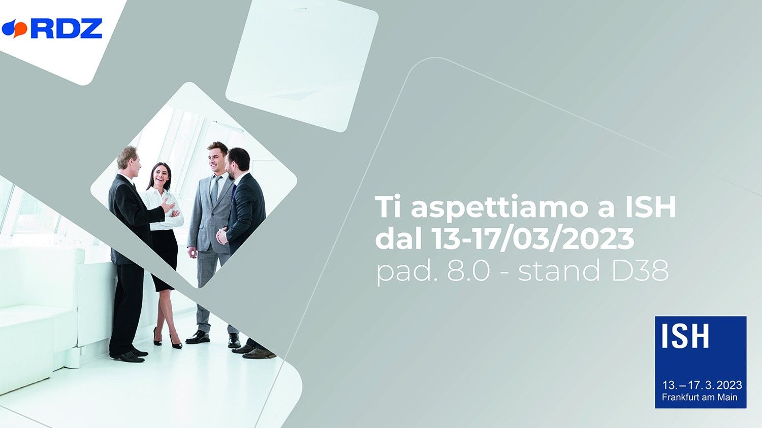 RDZ partecipa a ISH 2023 presentando una nuova macchina per la ventilazione meccanica - Edilportale