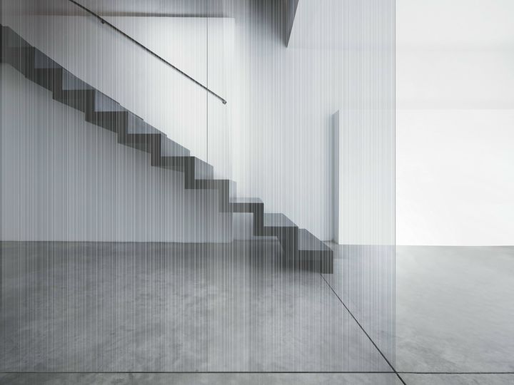Madras® Strip Maté, the new double-sided glass from Vitrealspecchi