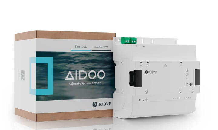 Airzone amplia la gamma Aidoo con Aidoo Pro Hub - Edilportale