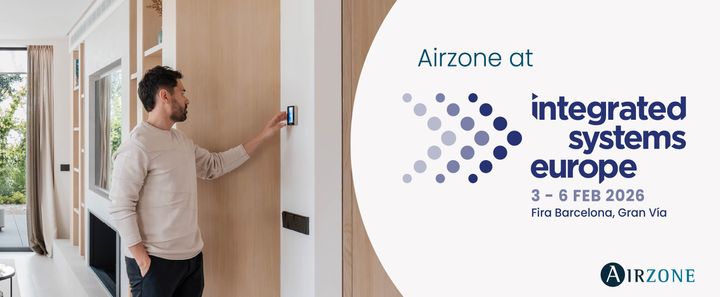 Airzone a ISE 2026: climatizzazione integrata per l’edilizia connessa ...