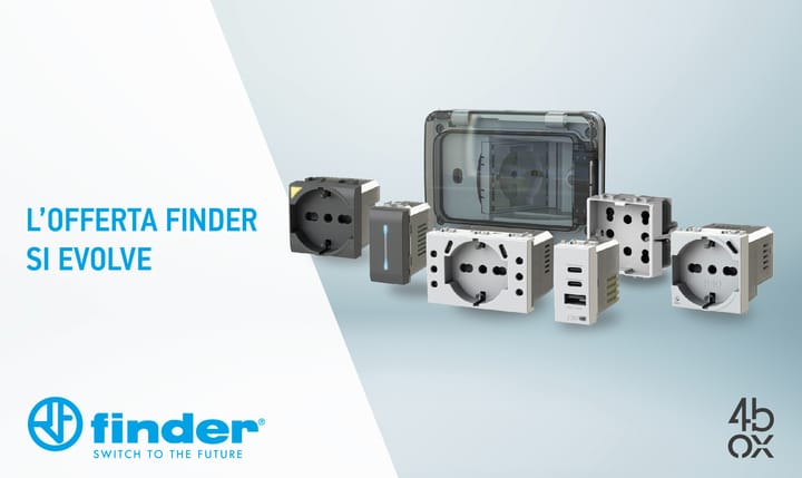 Il catalogo Finder si espande con i prodotti 4Box - Edilportale