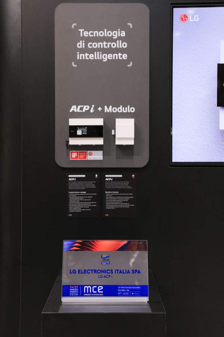 LG premiata a MCE 2026 con sei Excellence Awards - Edilportale