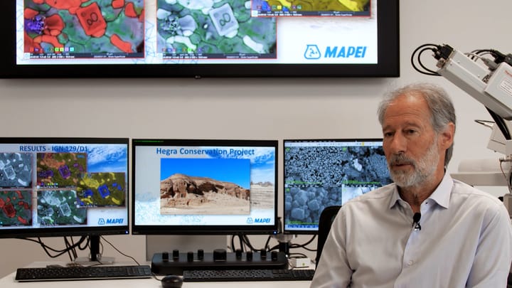 Hegra Conservation Project: al via lo studio nei laboratori Mapei di Milano - Edilportale