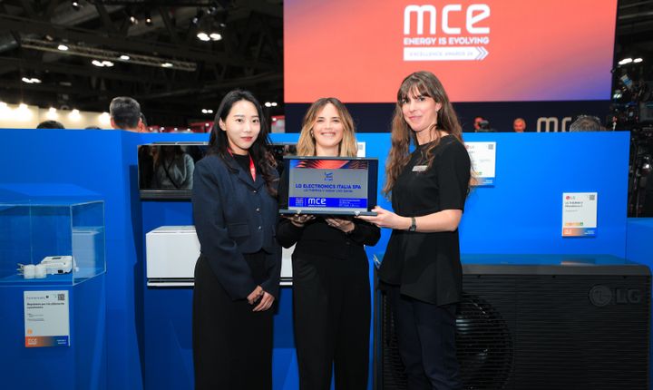 LG premiata a MCE 2026 con sei Excellence Awards - Edilportale