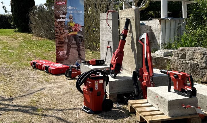 Hilti Nuron Power Up, nuova gamma cordless per lavori pesanti - Edilportale