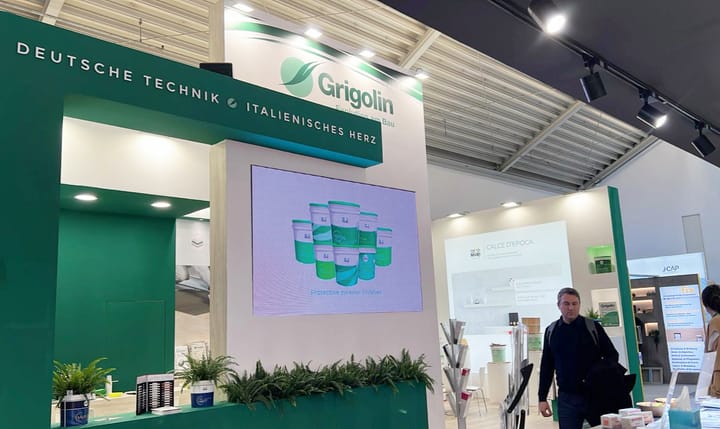 Fornaci Calce Grigolin al BAU 2025 di Monaco di Baviera - Edilportale