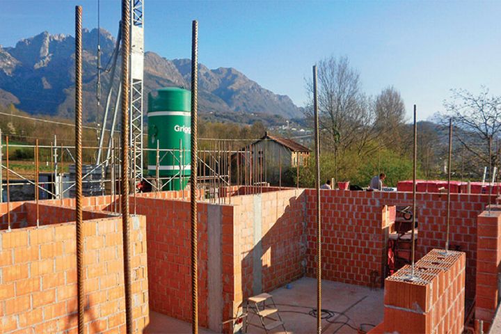 Poroton®: muratura armata per una villa in classe A4 - Edilportale