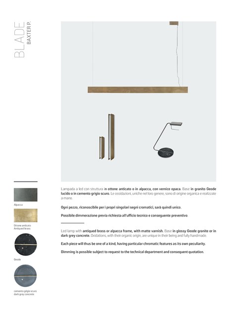 BLADE | Applique By BAXTER