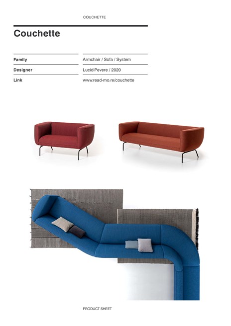 COUCHETTE | Modular sofa Couchette Collection By La Cividina design ...