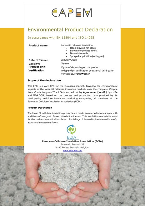 Cork, cellulose and loose vegetable-based insulation CLIMACELL® S ...