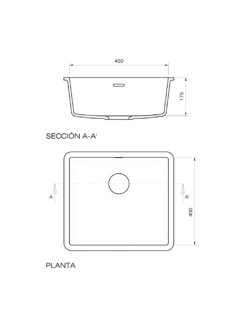 EUSNK58 | Sink Avonite® Sinks Collection Collection By Avonite®
