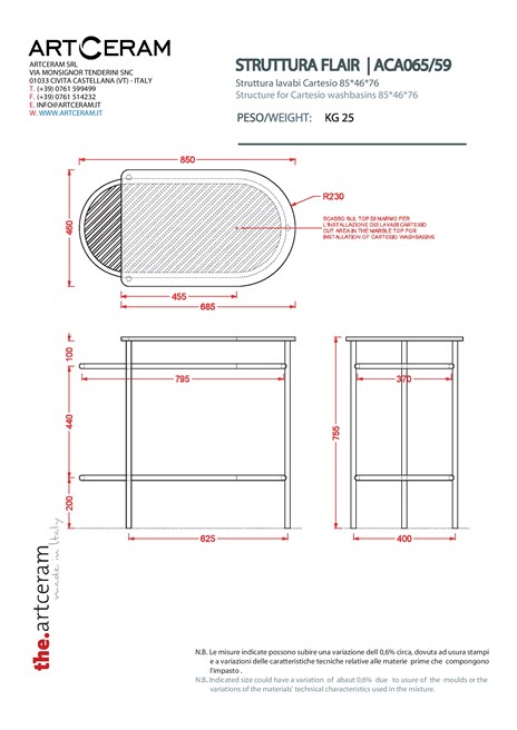 FLAIR | Vanity unit By Artceram design Meneghello Paolelli Associati