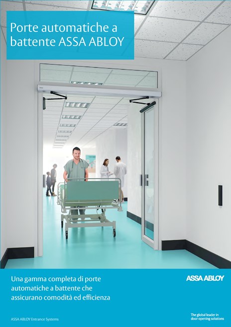 Automatismo scorrevole per porte automatiche ASSA ABLOY SL500 - ASSA ...