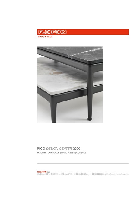 PICO | Coffee table Pico Collection By Flexform
