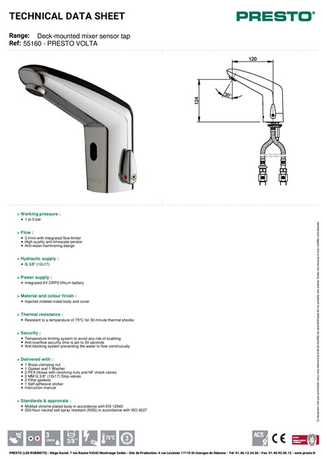 PRESTO VOLTA® By PRESTO