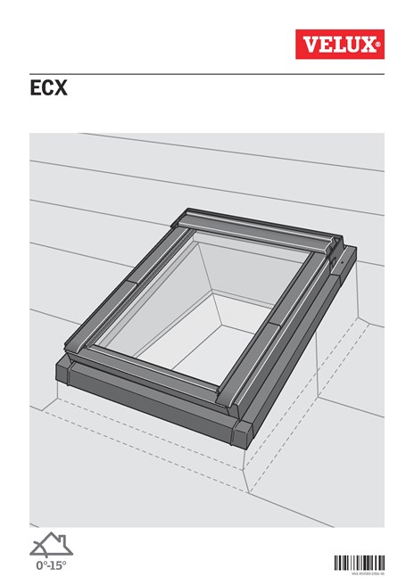 Raccordo per tetti piani ECX By Velux