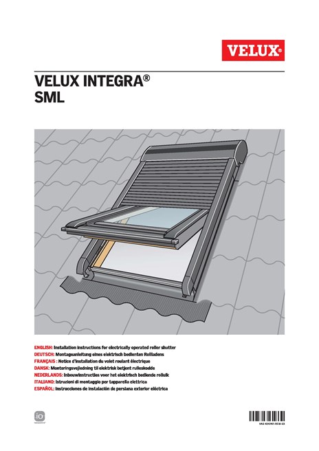 Tapparella elettrica SML By Velux