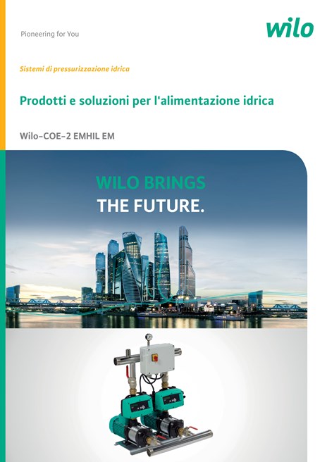 Pompa e circolatore per impianto idrico EMHIL - WILO Italia