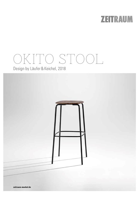 OKITO | Stool Okito Collection By ZEITRAUM design Läufer + Keichel