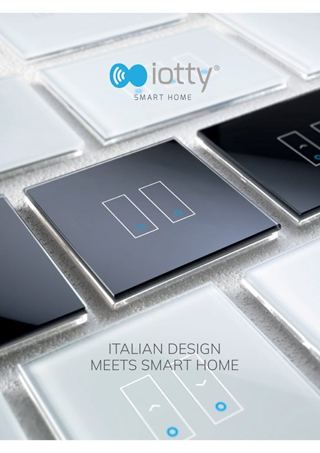 Smart switch with integrated Wi-Fi IOTTY SMART SWITCH LSWE By iotty