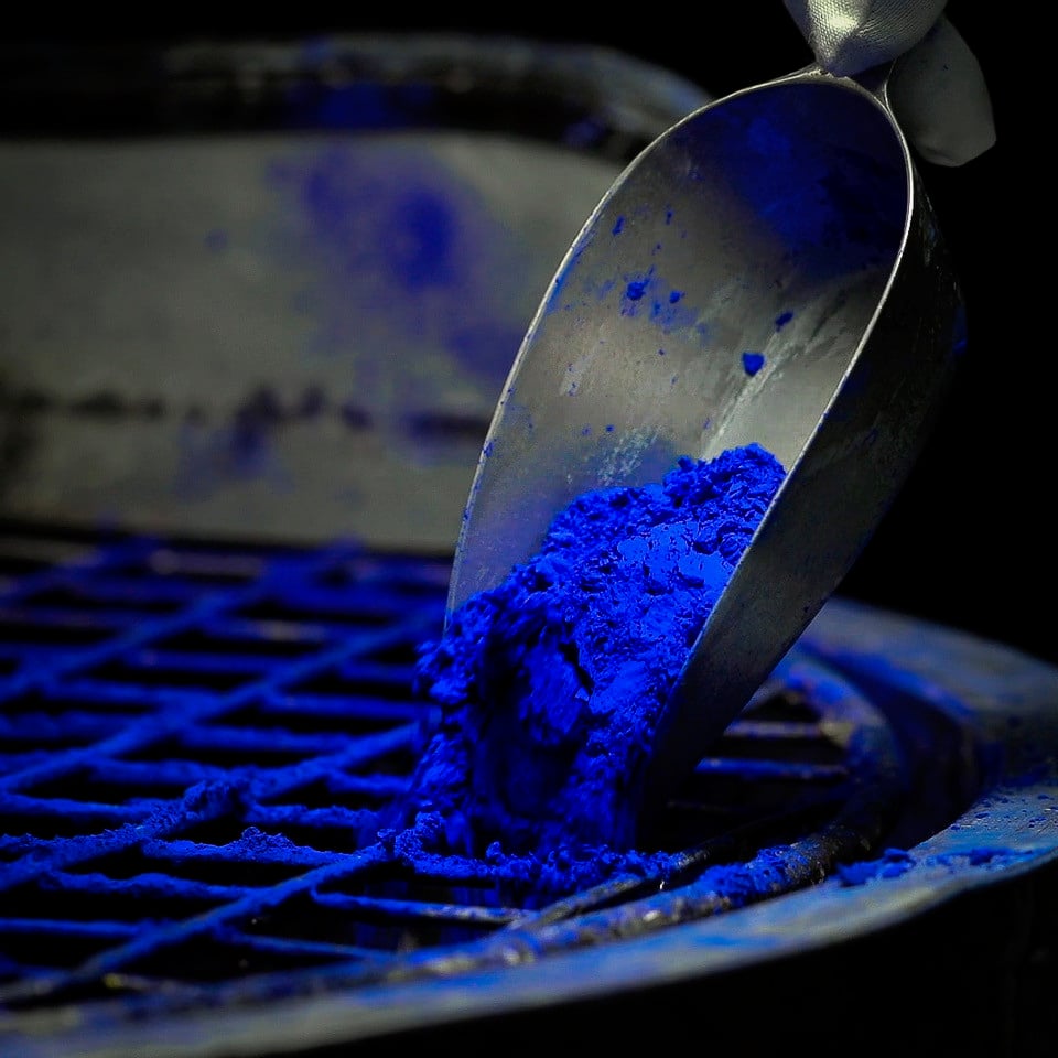 Ressource and the Yves Klein archives recreate International Klein Blue