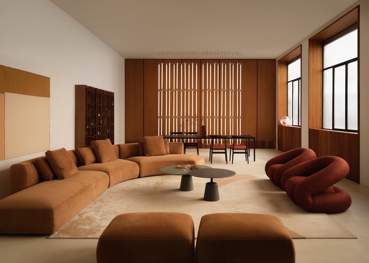 MDF Italia events dedicated to the modular sofa system Array