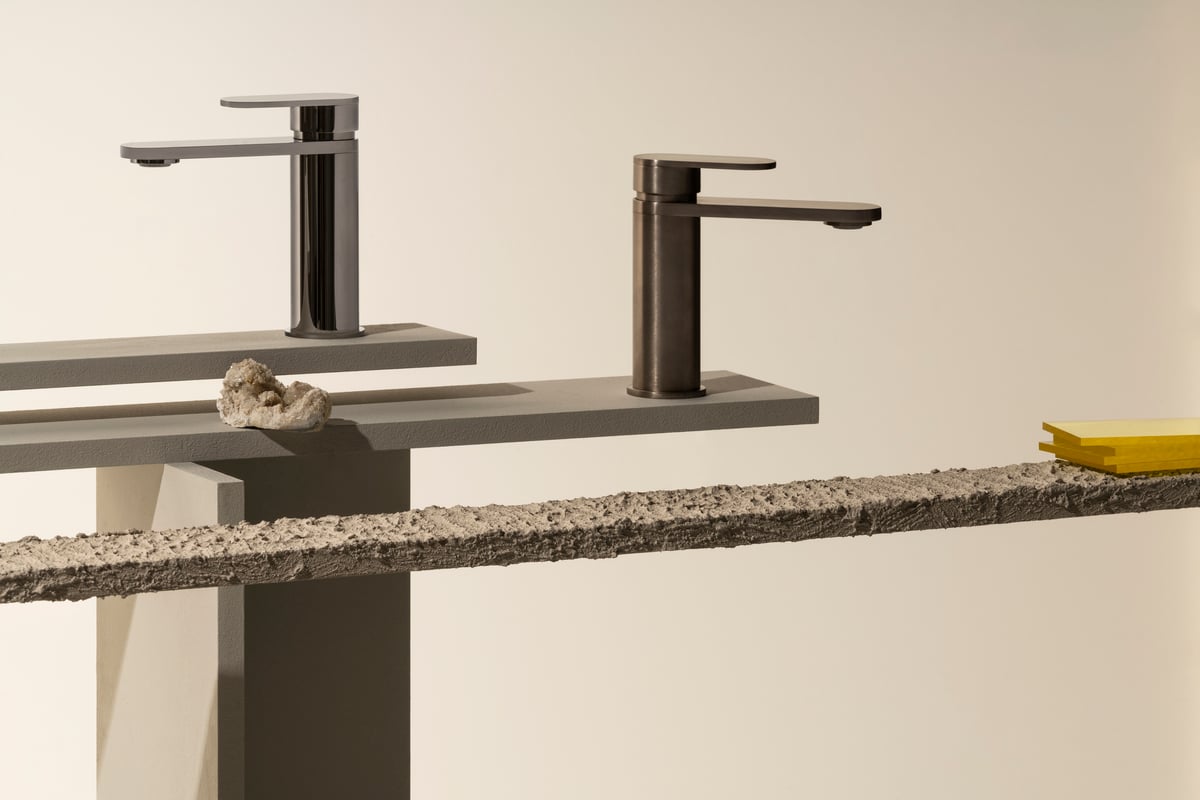 Zucchetti single-lever mixers designed by David Lopez Quincoces