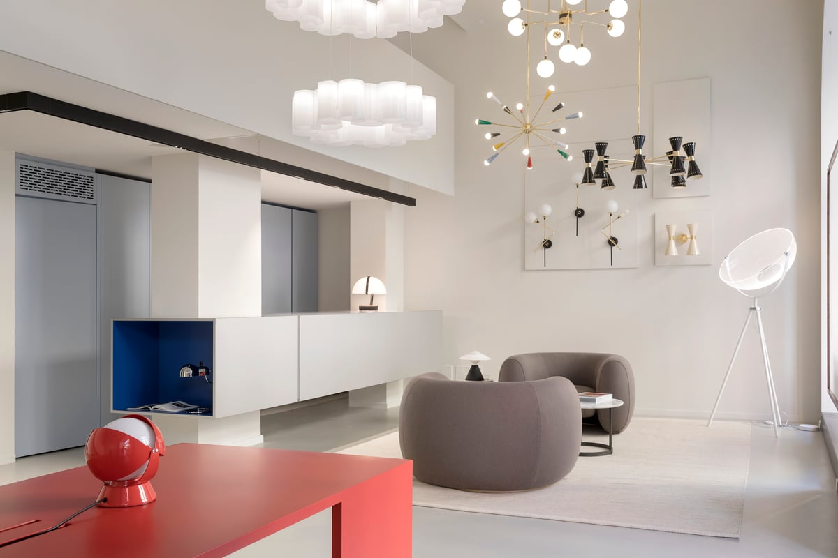 LIGHT HUB, the new Linea Light Group showroom in Milan