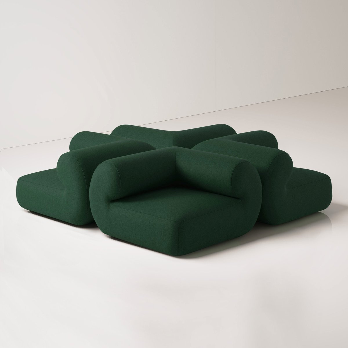 The Michelin sofa by MUT Design for Missana