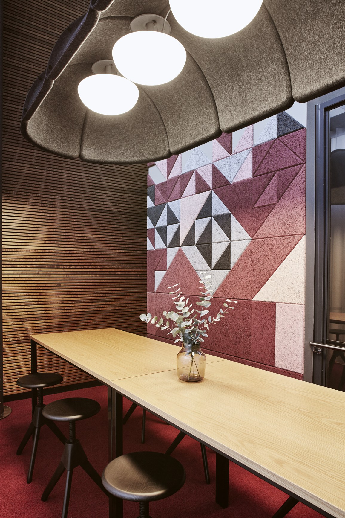 Colours and composite shapes mean unique designs for unique spaces