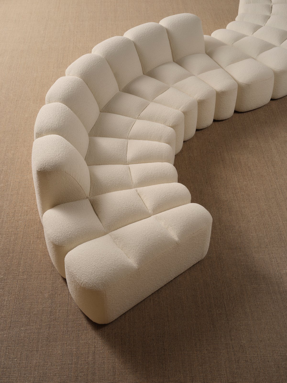 The new Array sofa system by MDF Italia designed by Snøhetta