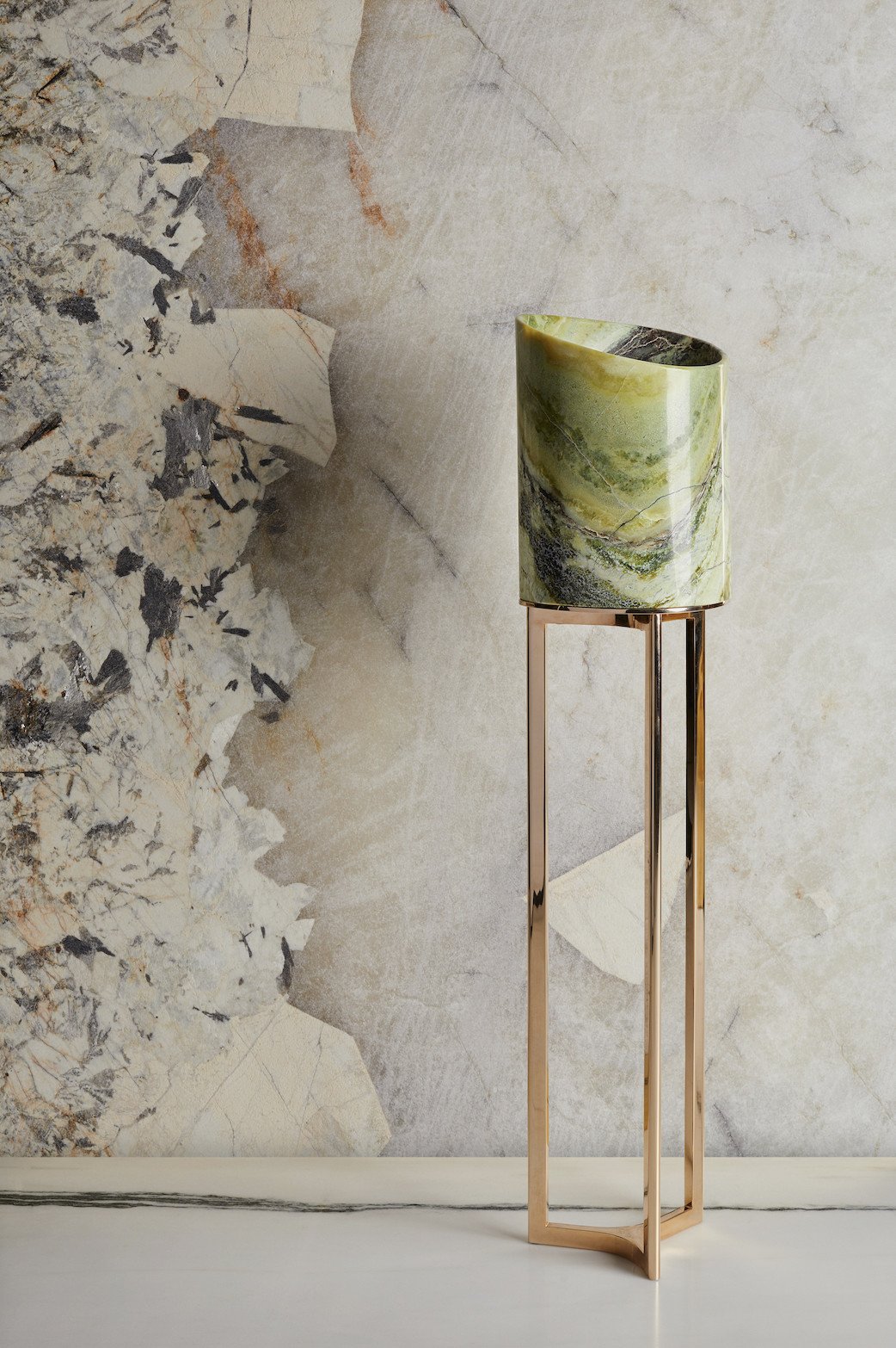 Antolini marble table accessories designed by Alessandro La Spada