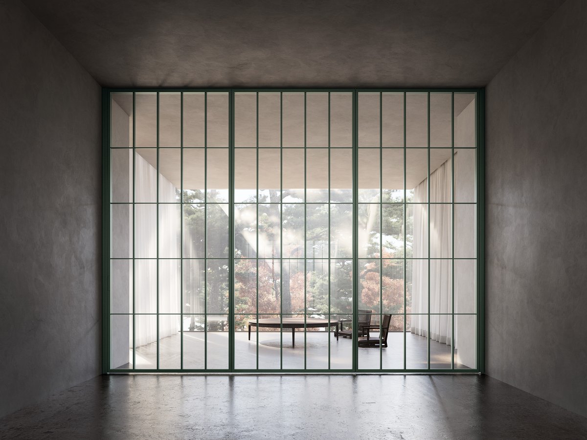 ADL glass partitions to divide and connect spaces