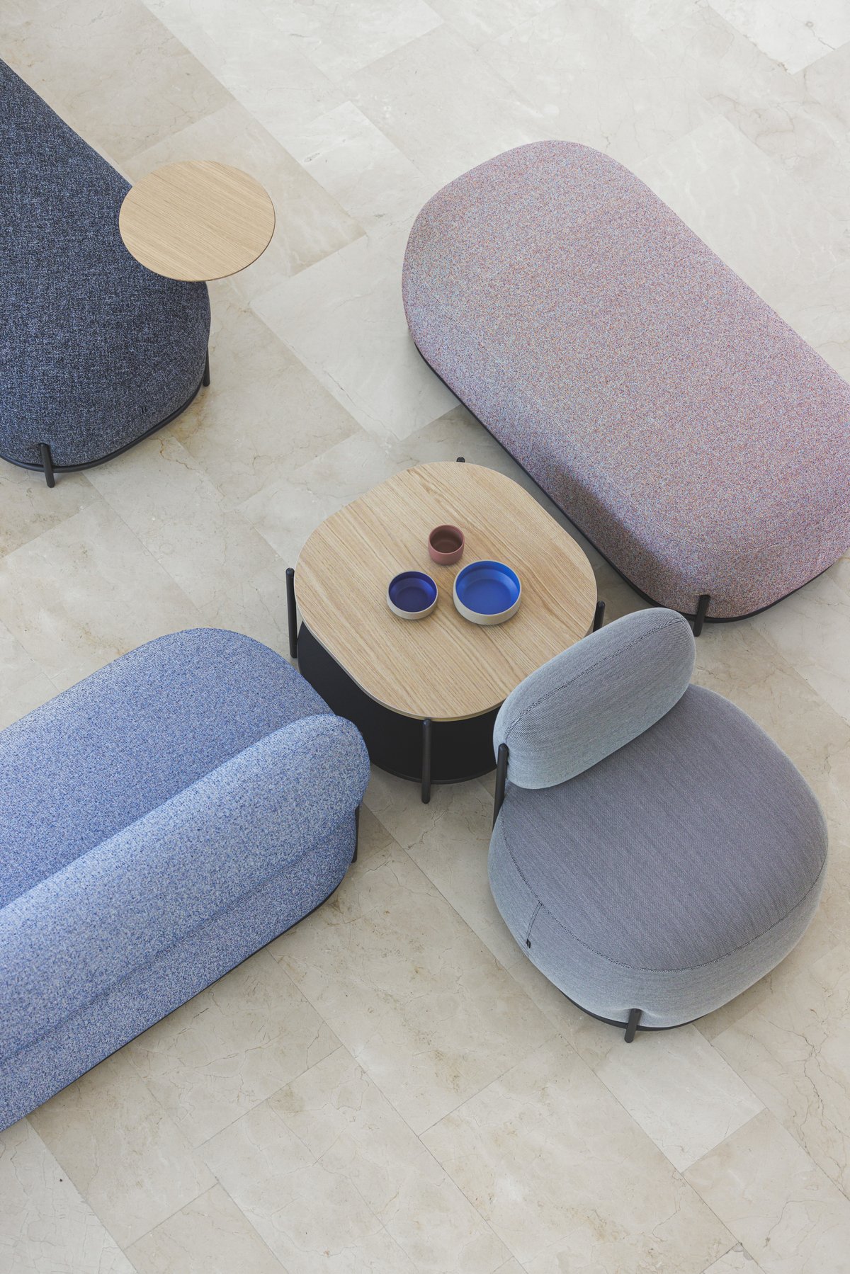 The balloon-inspired Globb Collection by Stone Designs, in ...