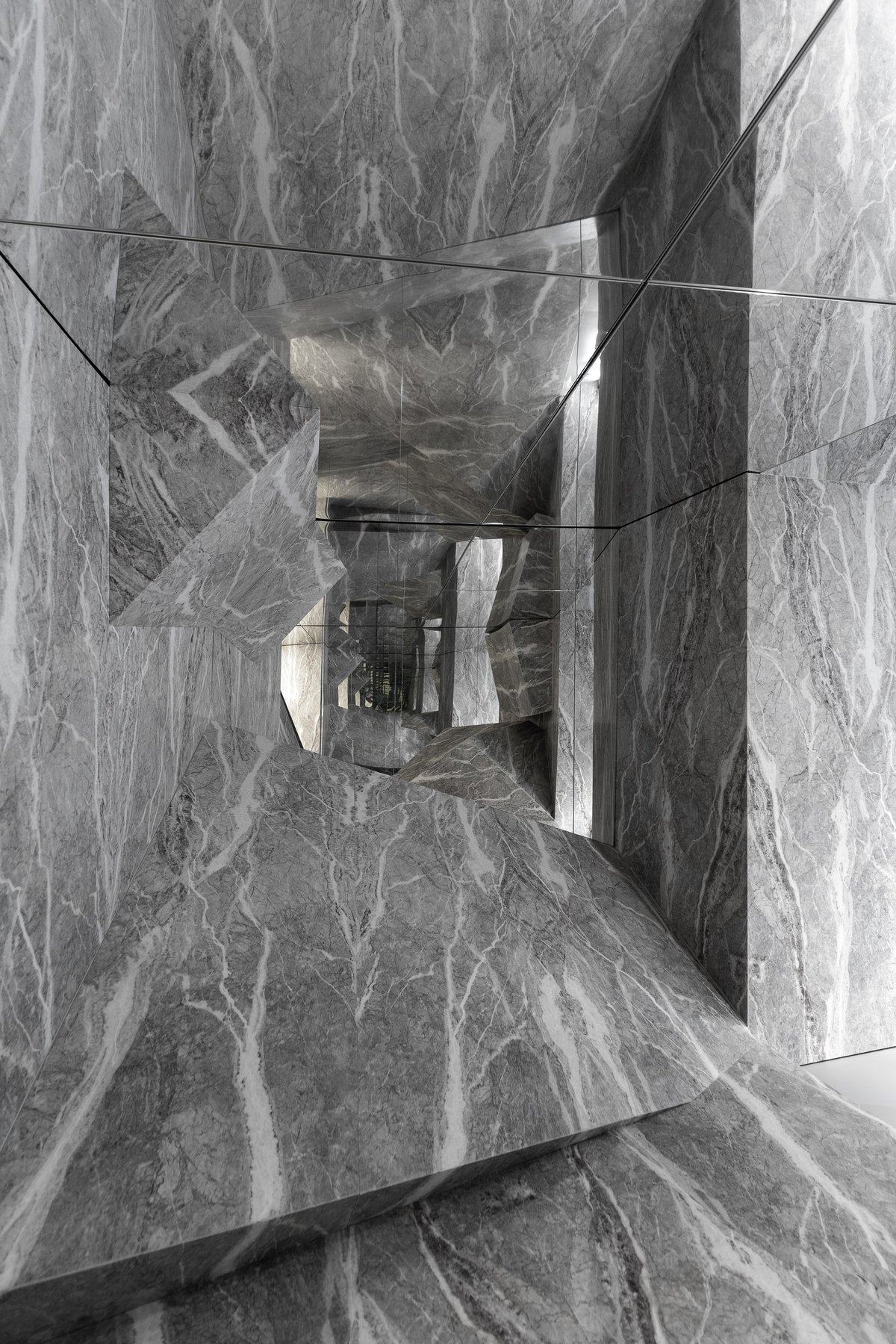 At Fuorisalone 2025 the Margraf marble installation by Hannes Peer ...