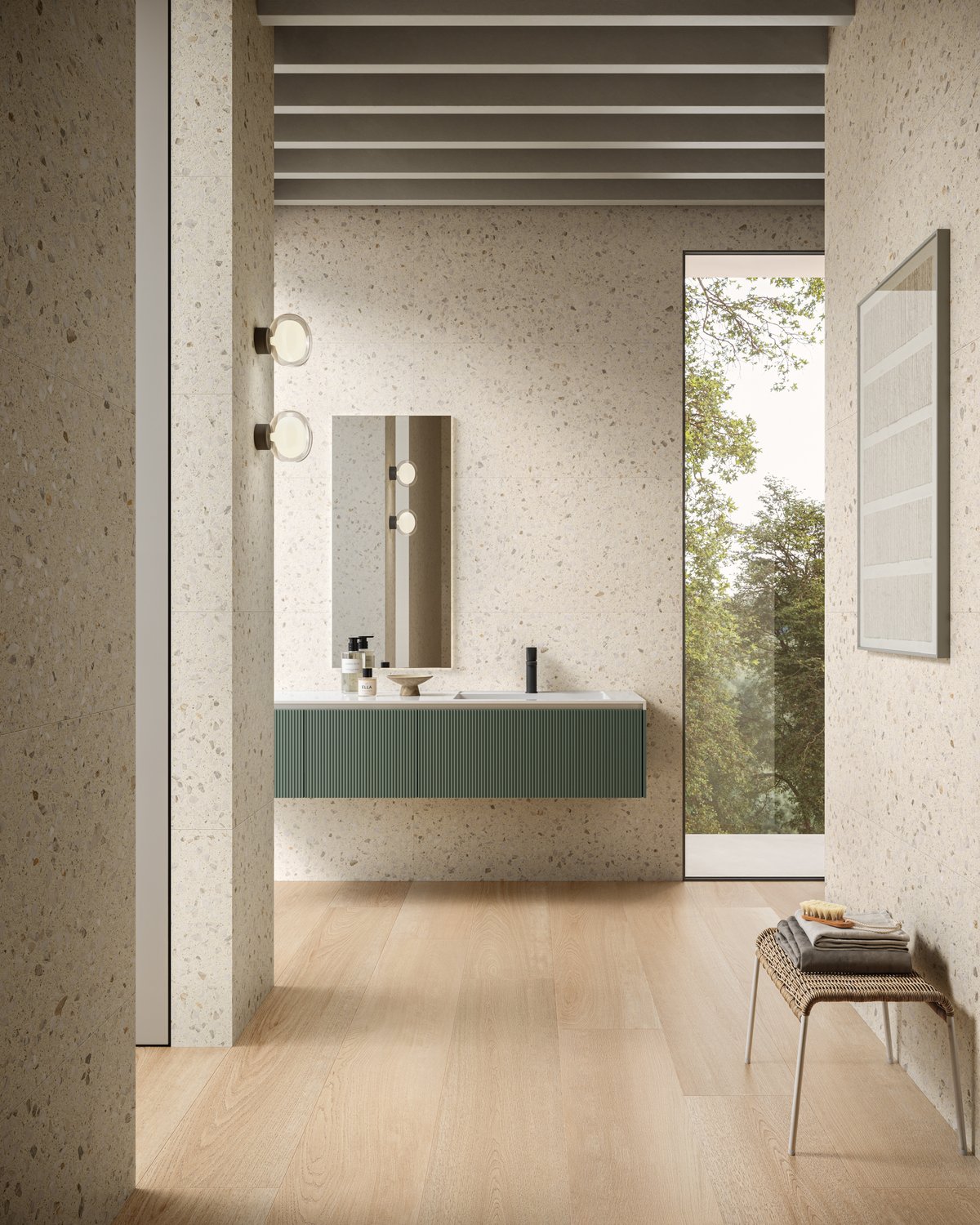 The new Ceramica Sant'Agostino wood and stone effect coverings