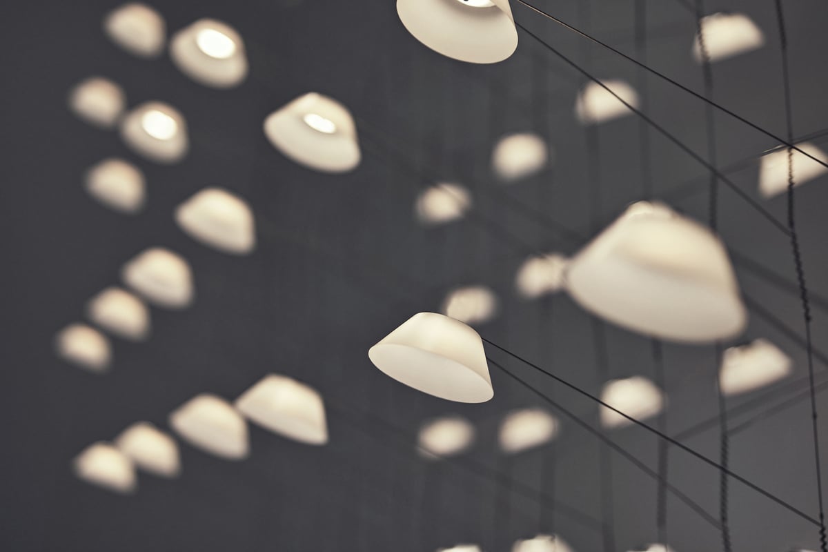 Luceplan lamp systems at Euroluce 2025