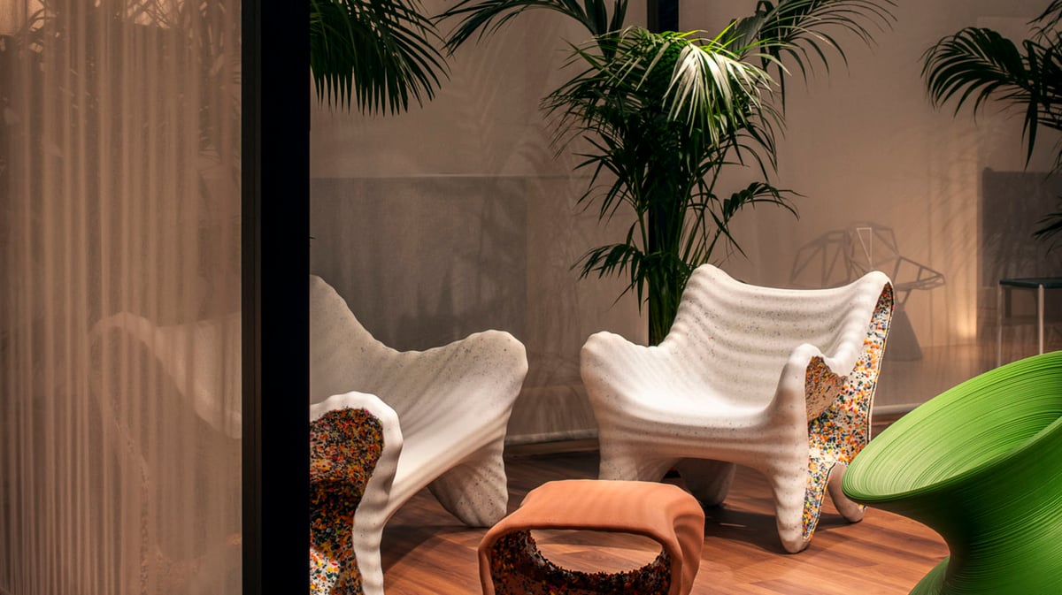 The new Magis outdoor furniture in recycled plastic