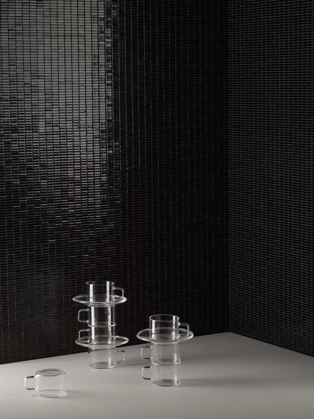 Phenomenon tiles collection designed by Tokujin Yoshioka for Mutina