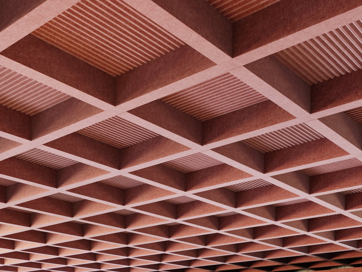 Introducing Plaid by Turf: Revolutionizing acoustic panel ceilings