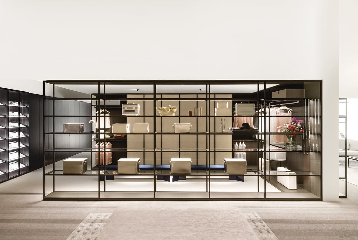 Porro wardrobes by Piero Lissoni