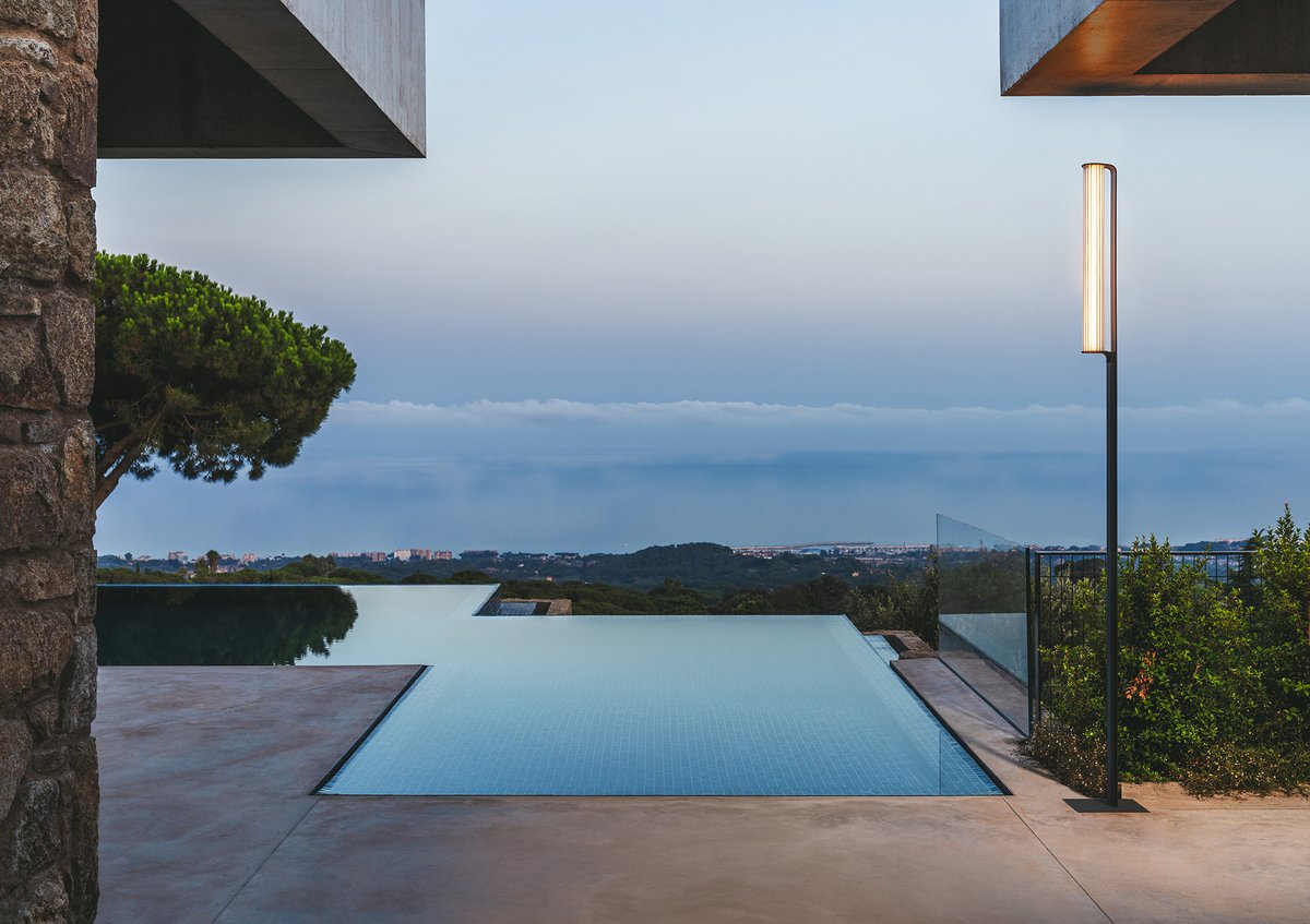 Illuminate the poolside with Vibia outdoor lamps