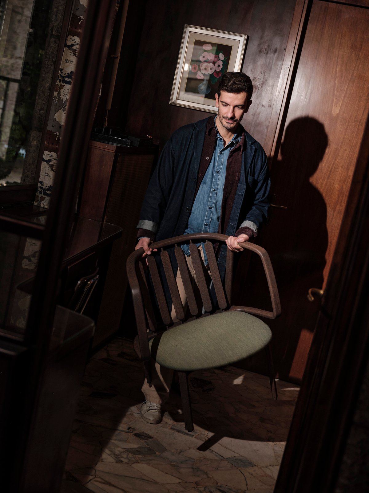 Woak wooden furniture in the Nomadic Woak photography project