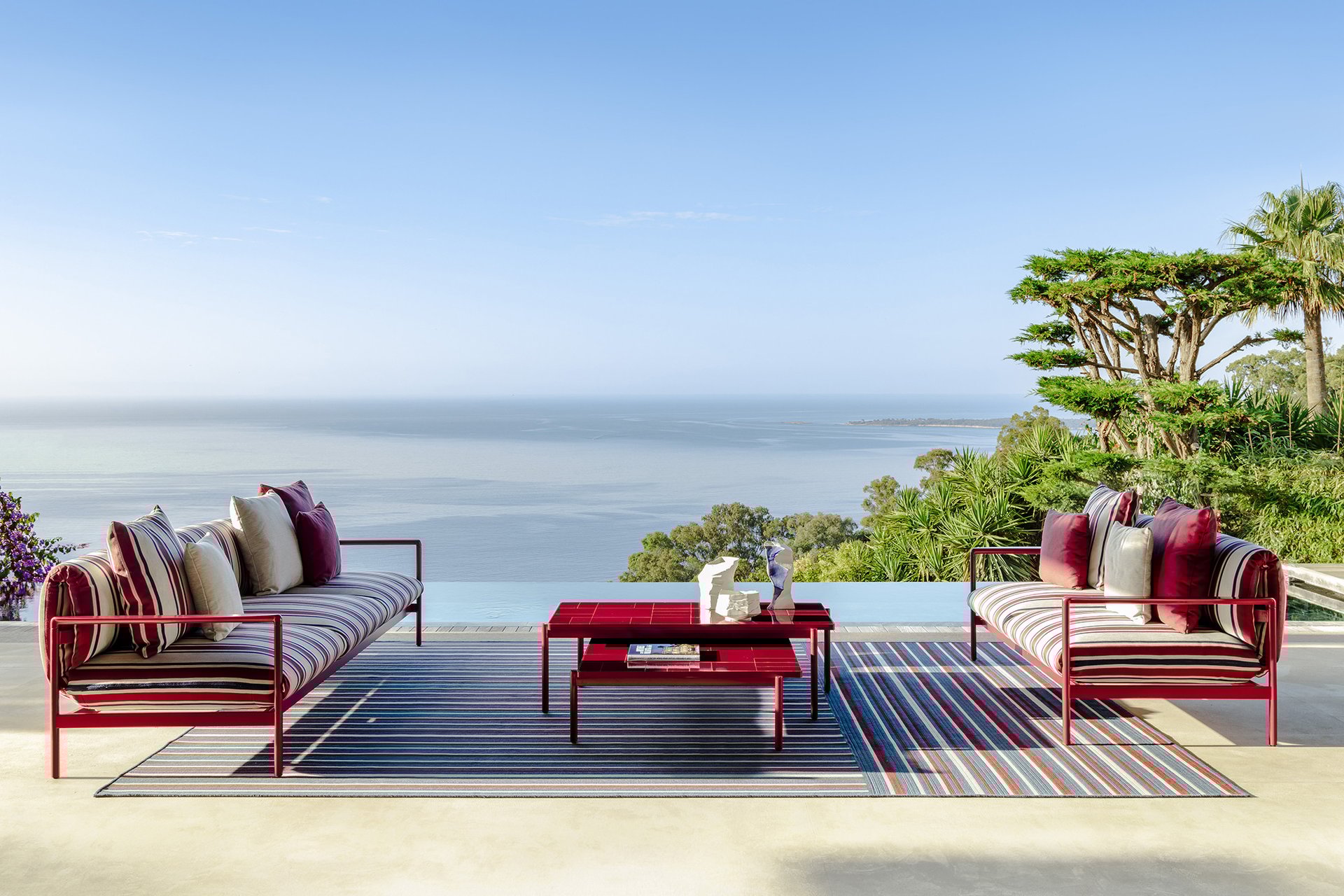 Talenti outdoor collection designed by Ludovica Serafini + Roberto Palomba