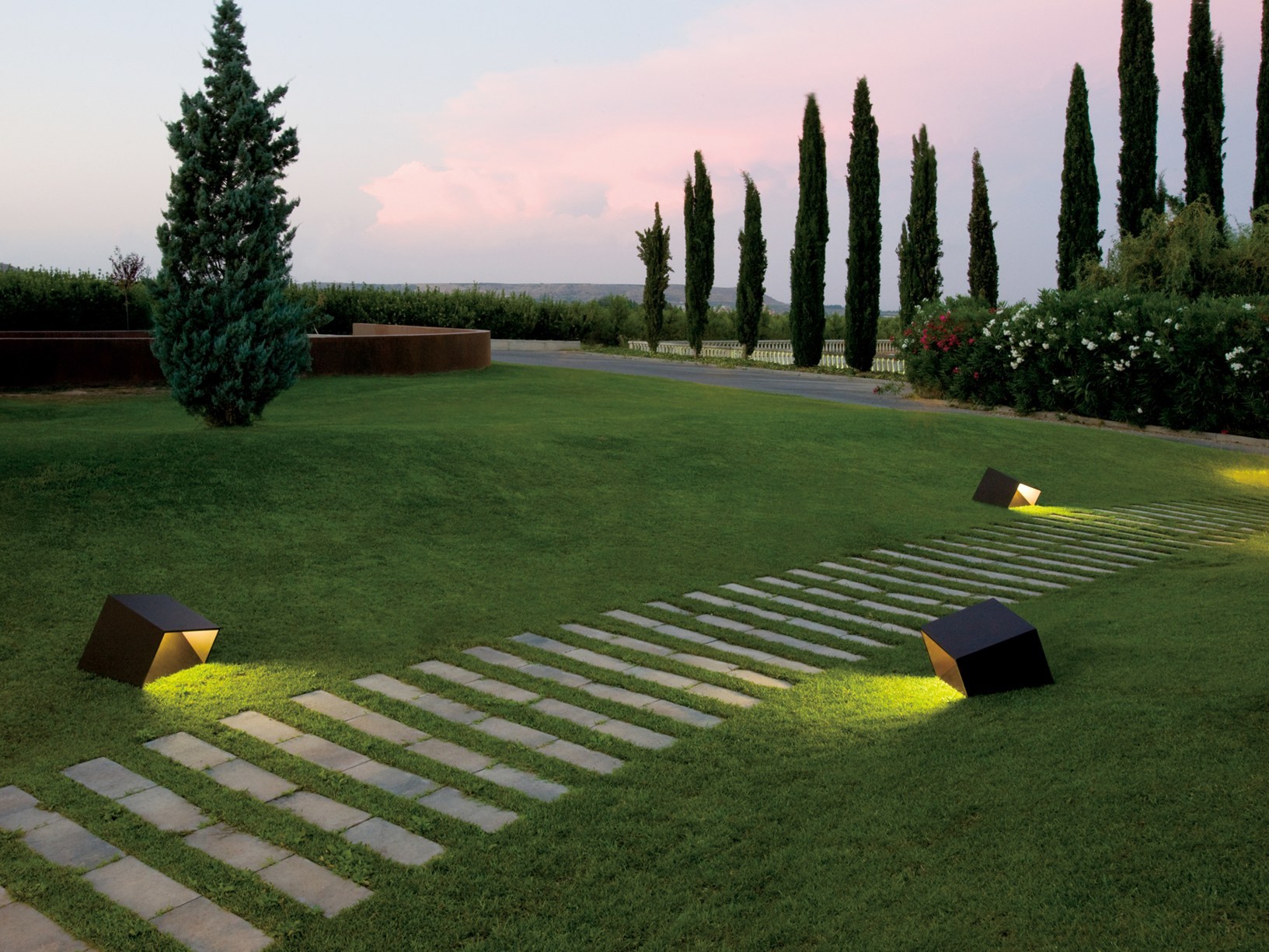 Landscape integration by Vibia