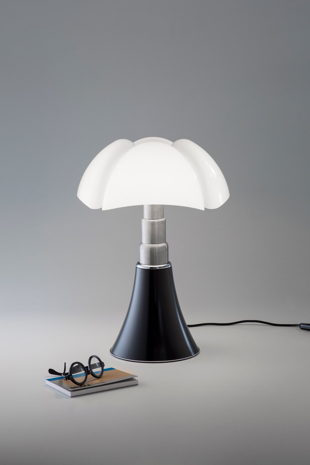 Pipistrello flies to the table and Minipipistrello moves with you