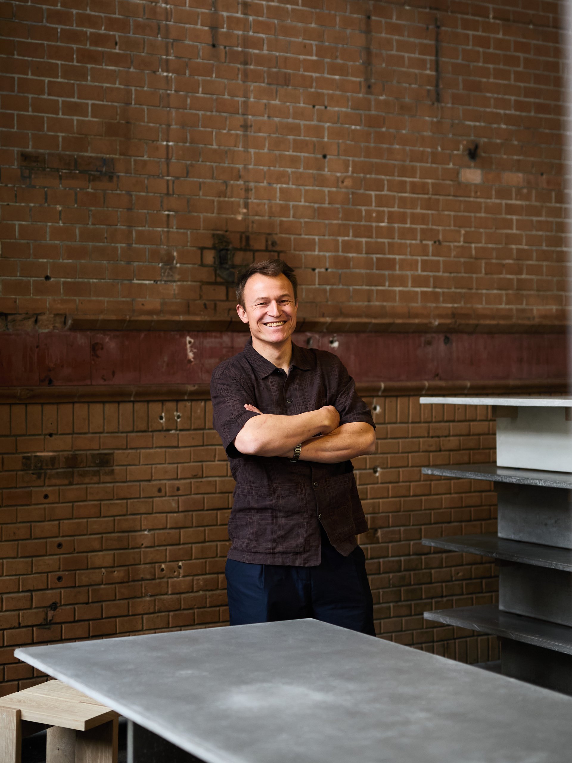 Danish manufacturer Mengel has added two tables and a stool to its ...