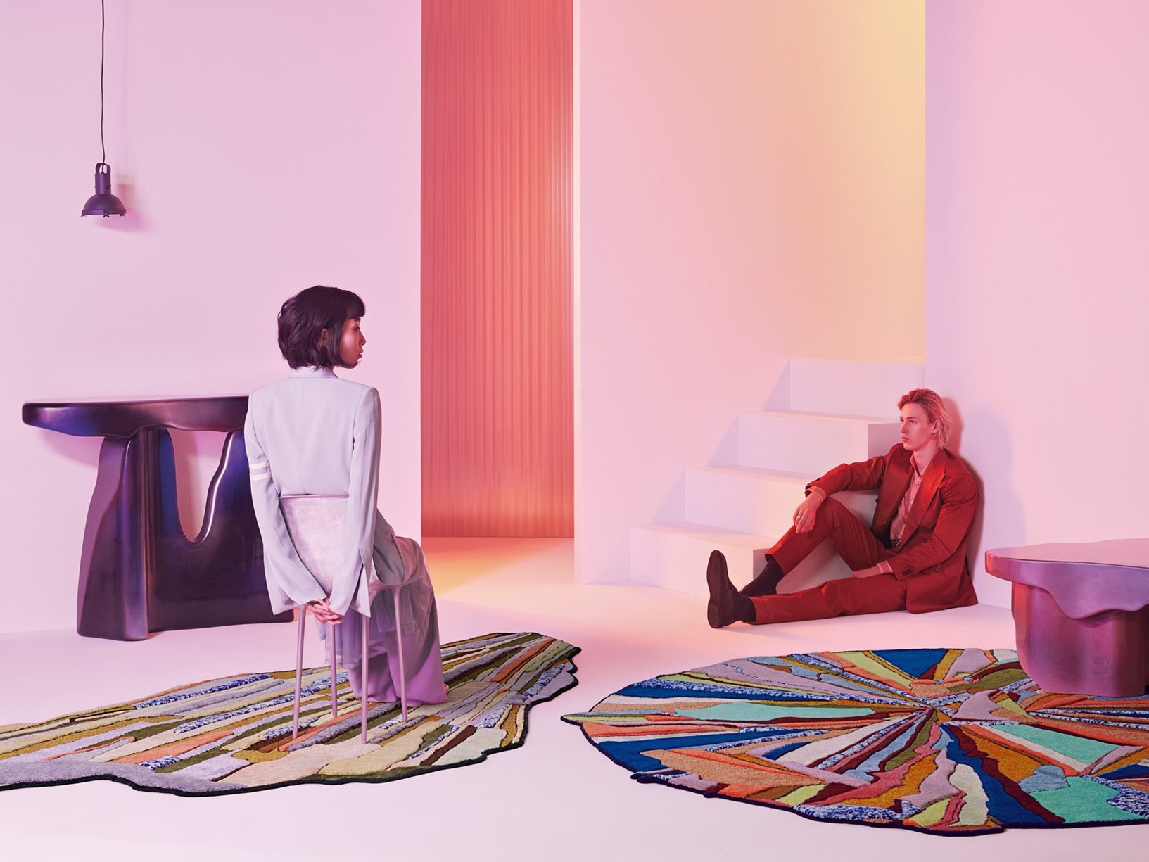 Cotton, Silk and Himalayan Wool. cc-tapis at IMM and M&O