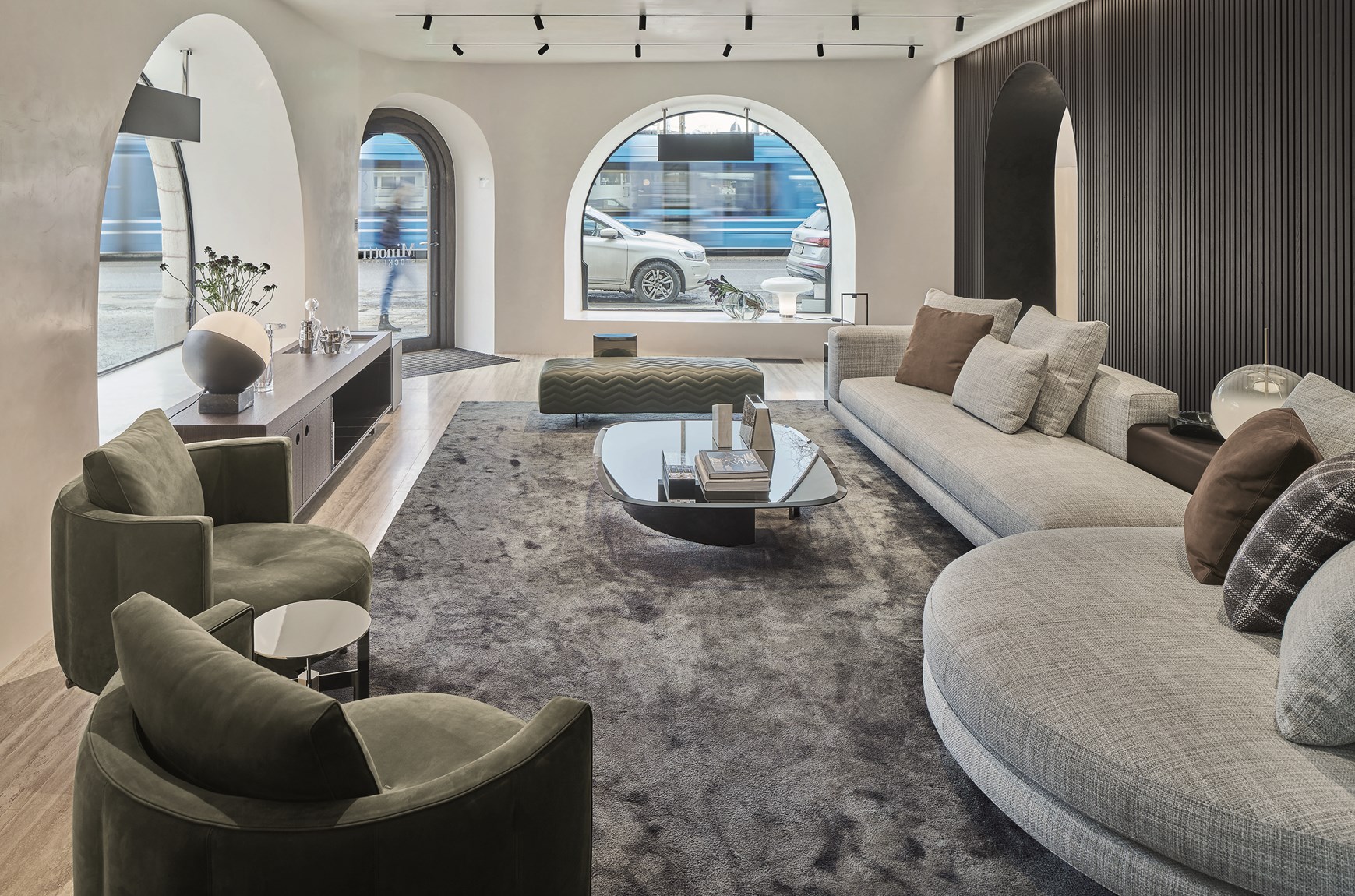 The First Minotti Flagship Store in Scandinavia Opens in Stockholm