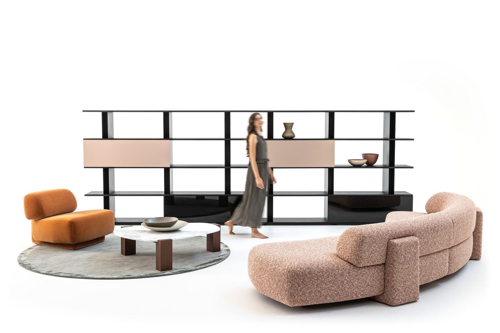 The New Bookcase Designed by Oscar and Gabriele Buratti for Moroso